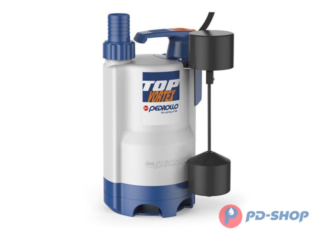 Насос дренажный Pedrollo TOP 3-VORTEX - GM 48TOPV13A1SJR - TOP-VORTEX ...